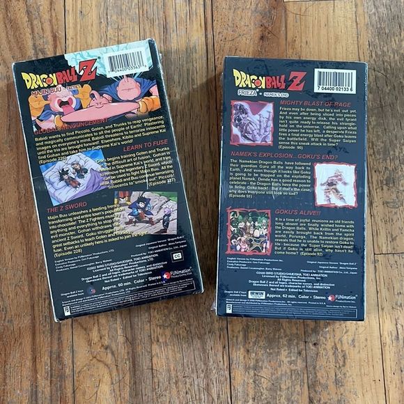Media | Sealed Dragon Ball Z Vhs Tapes | Poshmark